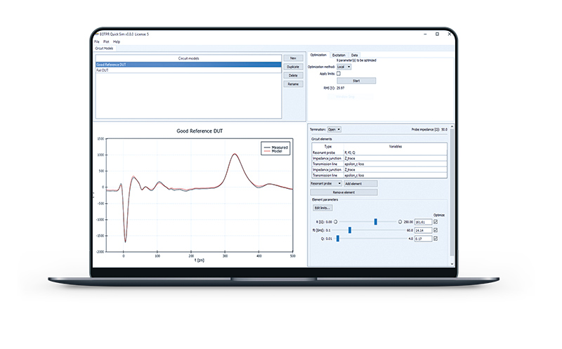 Electro Optical Terahertz Pulse Reflectometry | TeraView